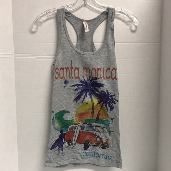 Tops | Santa Monica Vw Bus Tank Top | Poshmark
